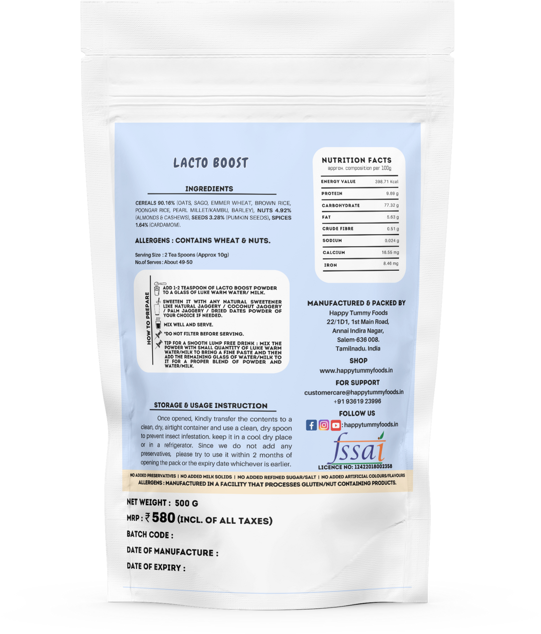 Lacto Boost – Happy Tummy Foods